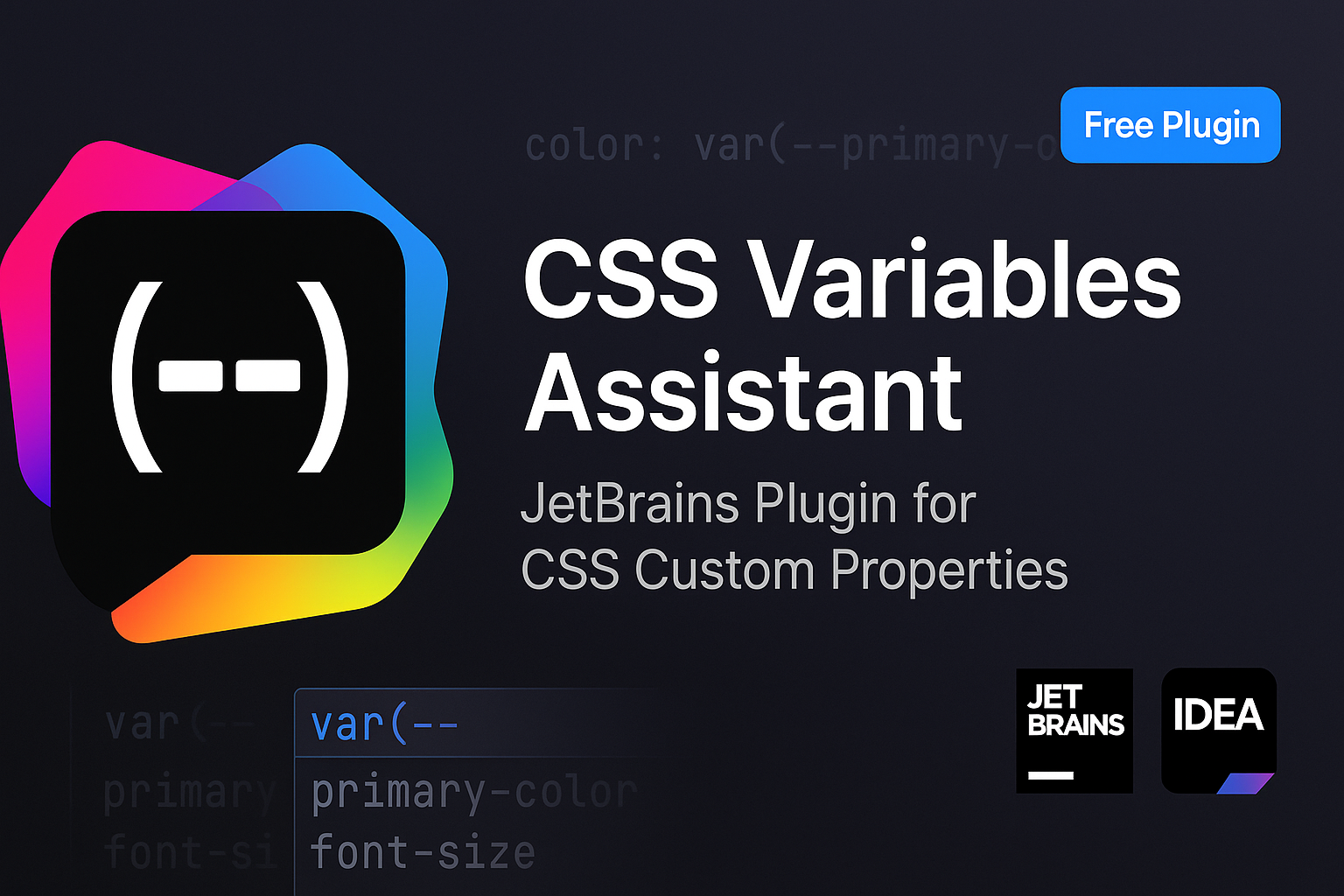 CSS Variables Assistant - 2481+ Downloads | JetBrains Plugin
